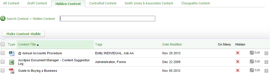 About adding content